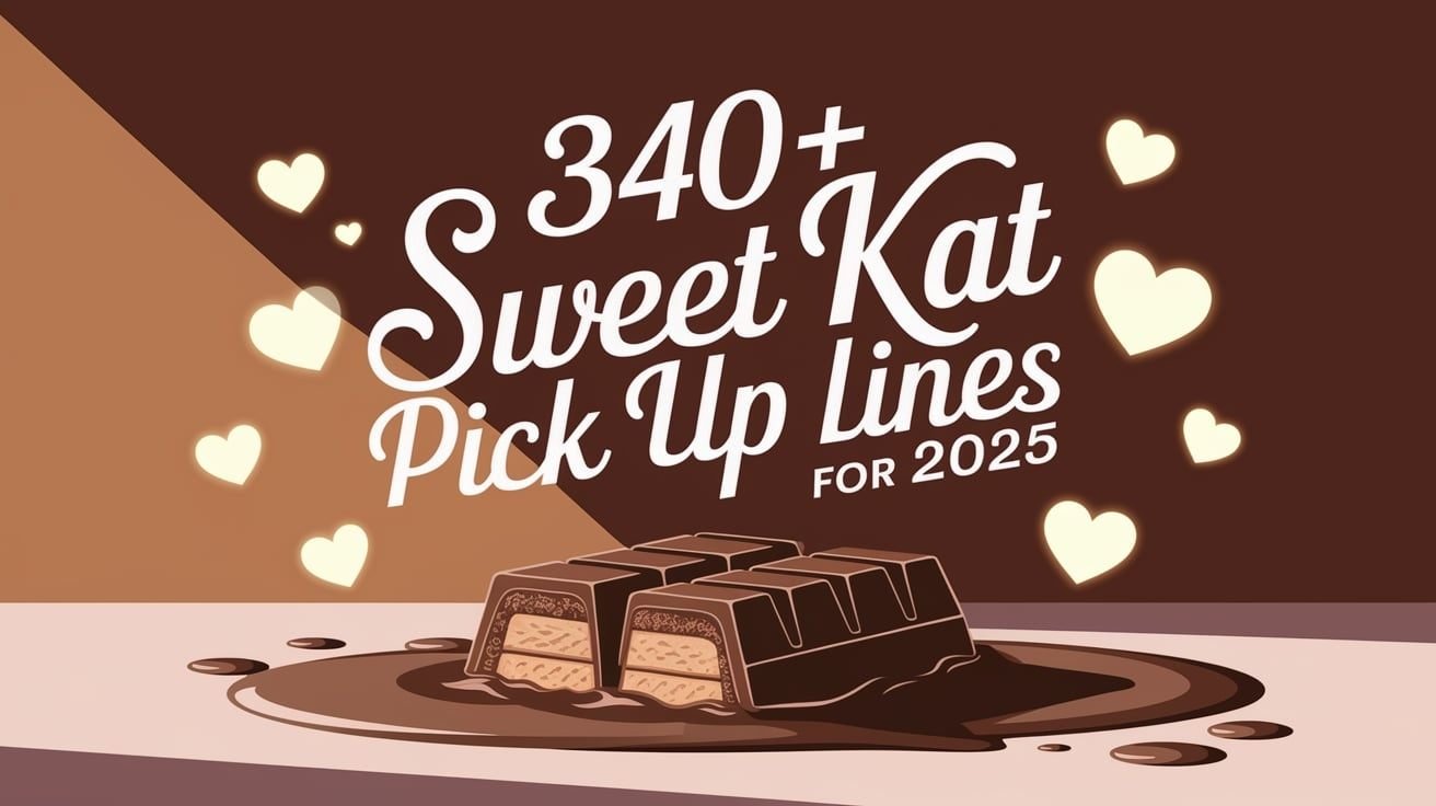 340+ Sweet Kit Kat Pick Up Lines 🍫 for 2025